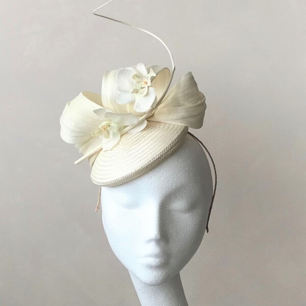 Cream Fascinator - Etsy UK