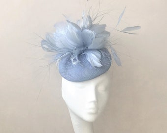 Pale Blue Wedding Hat - Etsy