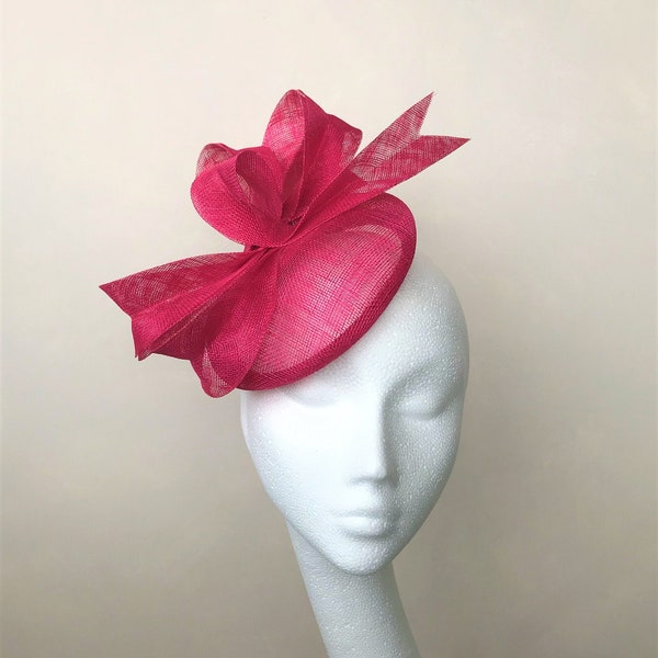 Fuchsia Fascinator - Etsy