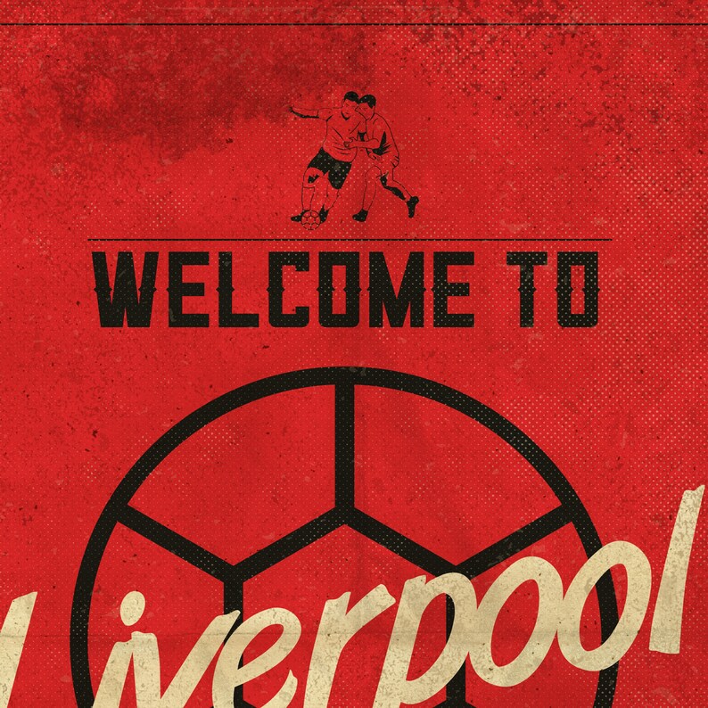 Liverpool Vintage Style Poster Print - Etsy