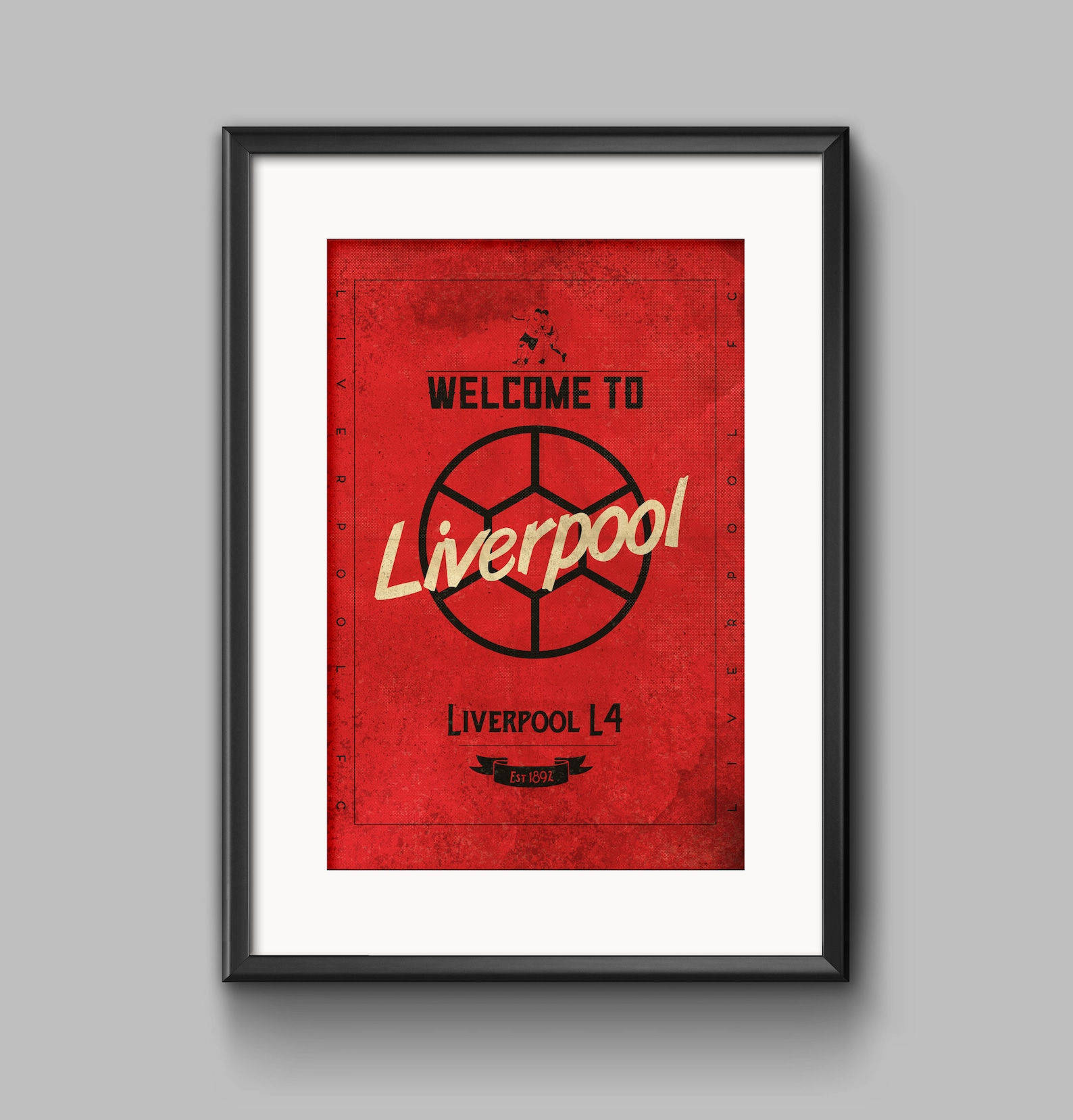 Liverpool Vintage Style Poster Print - Etsy
