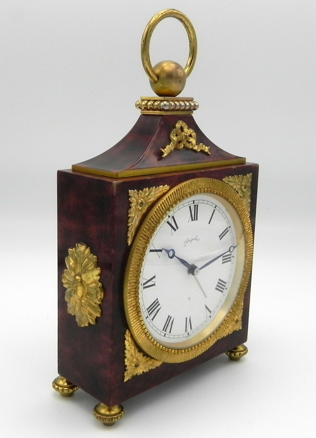 Old Angelus table clock musical alarm clock running - Etsy México