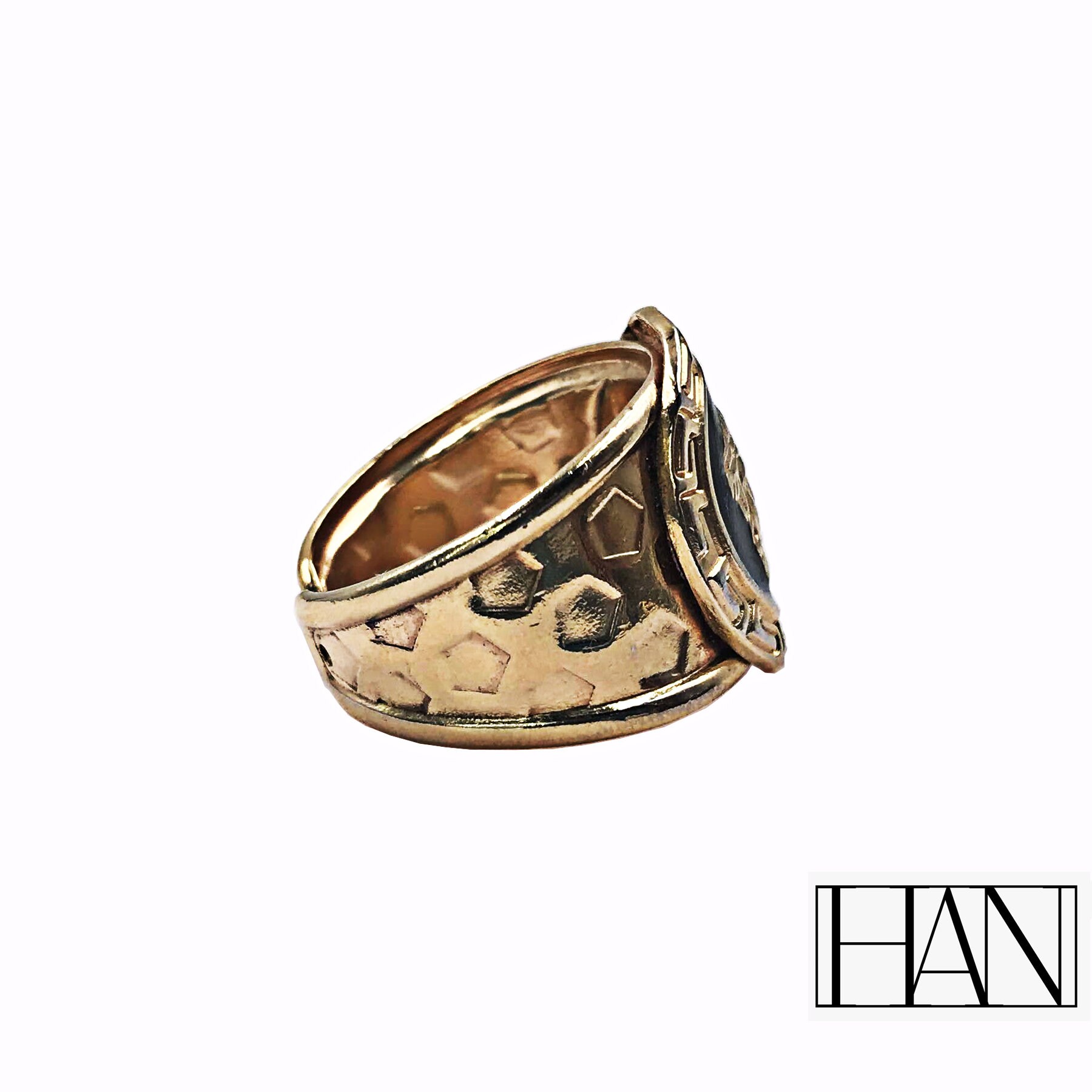 Versace Ring Gold / Anillo Versace Oro - Etsy