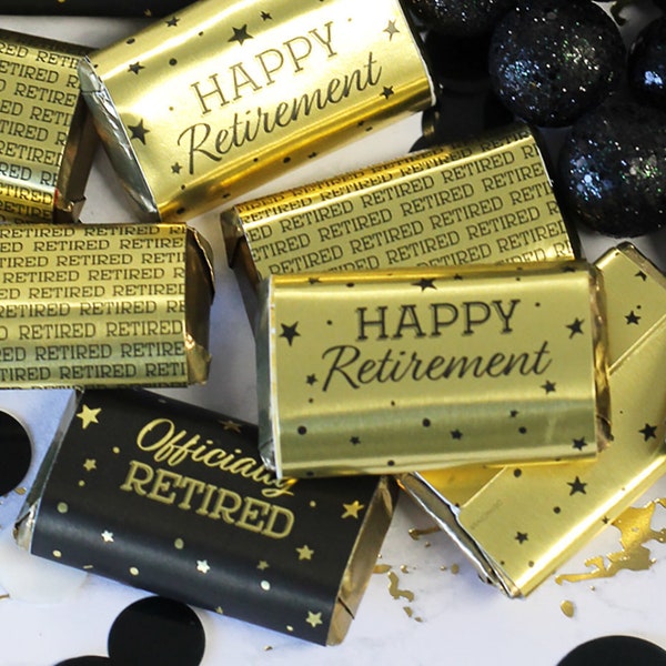 Retirement Candy Bar - Etsy