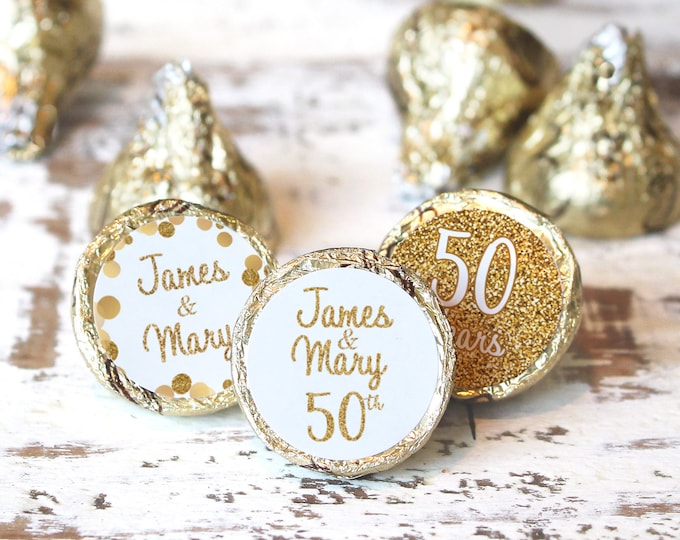 50th Anniversary Wedding Favors