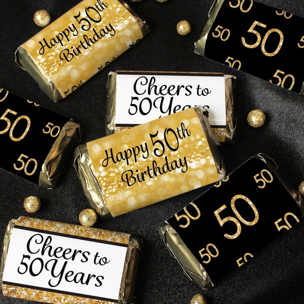 Labels for Favors 50th Birthday - Etsy
