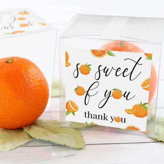 Little Cutie Orange Thank You Square Stickers So Sweet Of You Labels little-cutie-orange-thank-you-square-stickers-so-sweet-of-you-labels