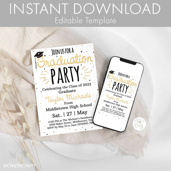 High School Graduation Party Invitation Wording Samples