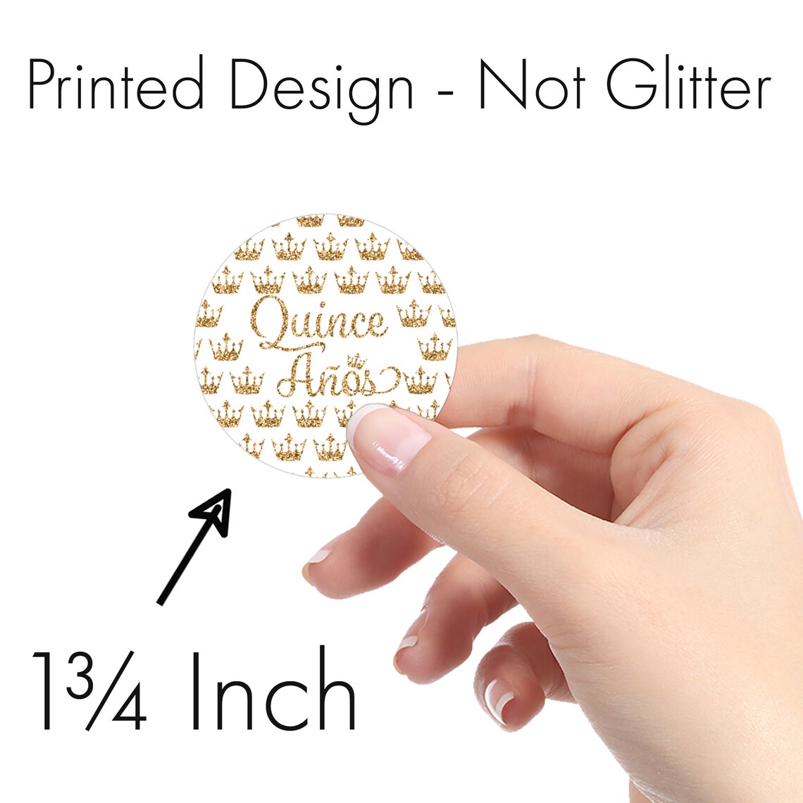 Quinceanera Stickers Mis Quince Party Favors White and - Etsy