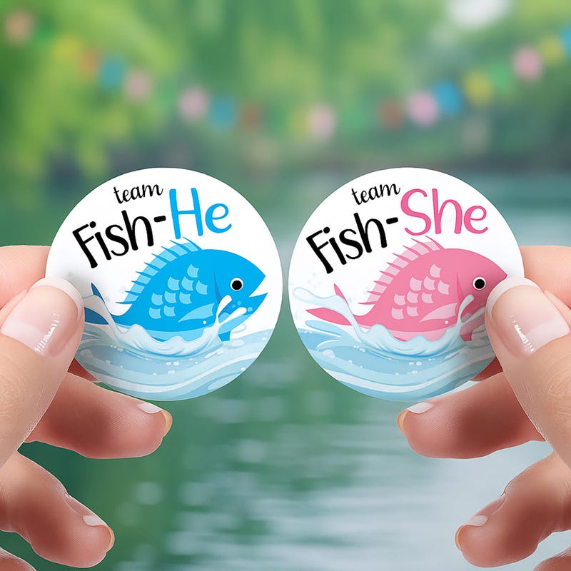 Gender Reveal Fishing - Etsy