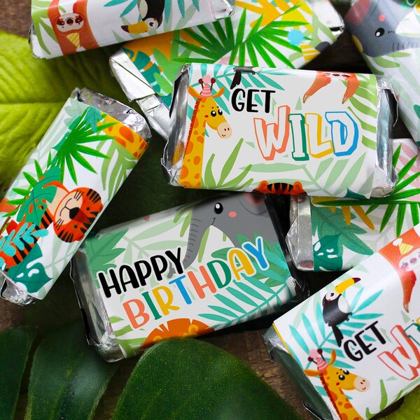 Wild Child Party Wrappers - Etsy