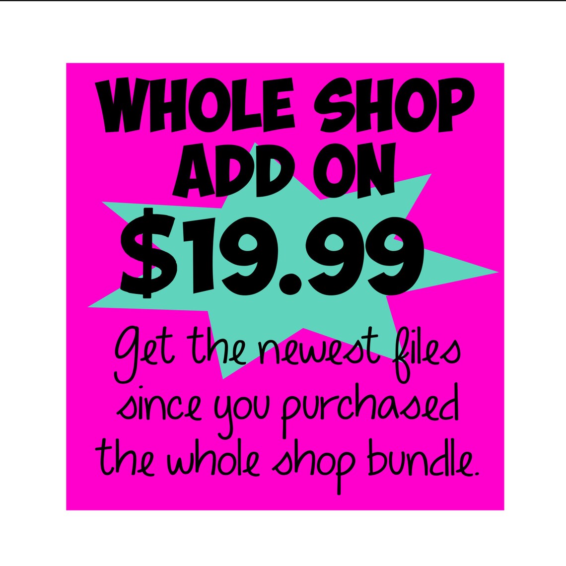 SVG Bundle Whole Shop Add On DXF & SVG Files Silhouette - Etsy