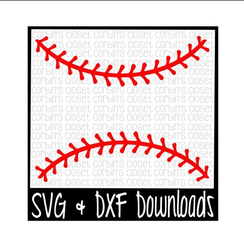Baseball Thread SVG Softball Thread SVG Cut File Dxf & SVG - Etsy