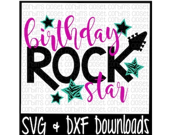 Rock Star Birthday | Etsy