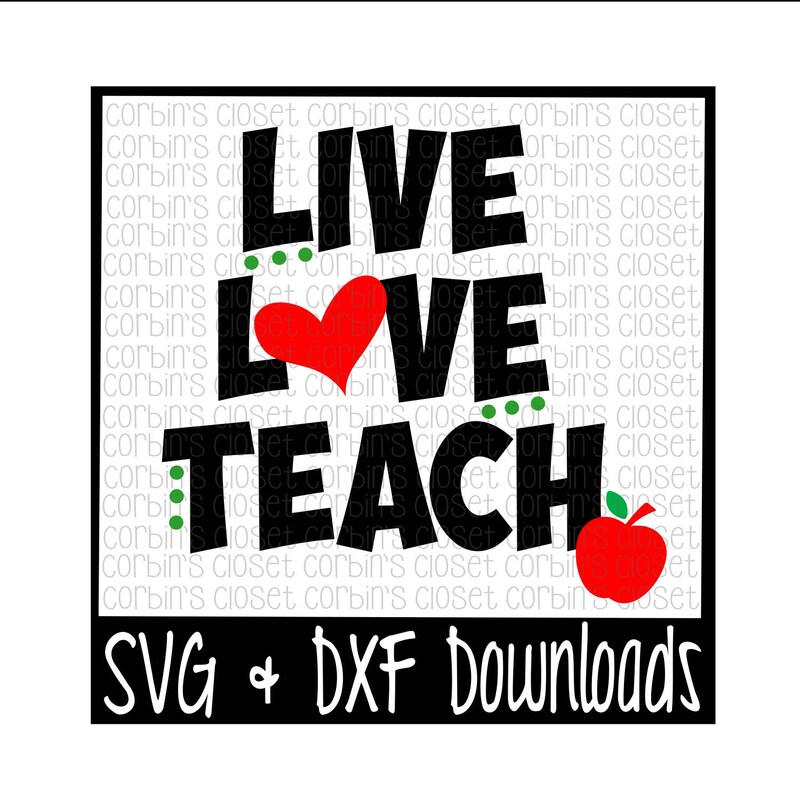 Live Love Teach - Etsy