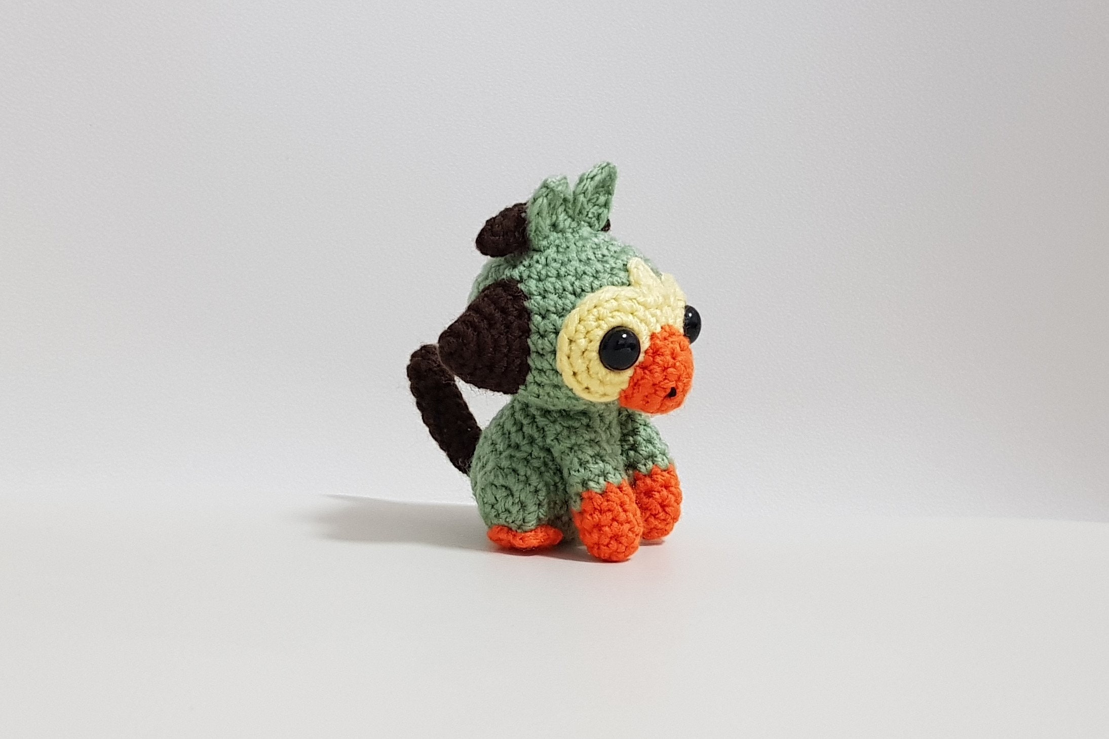 Grookey Amigurumi/crochet Stuffed Doll (pokemon Inspired Amigurumi ...