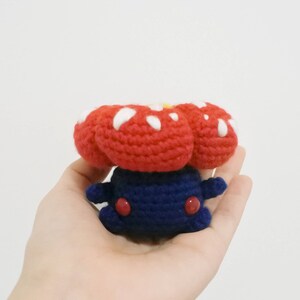 Vileplume Amigurumi/crochet Stuffed Doll pokemon Inspired - Etsy