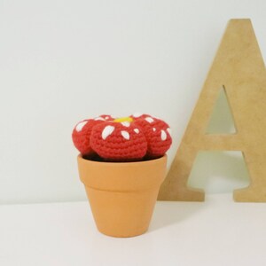 Vileplume Amigurumi/crochet Stuffed Doll (pokemon Inspired Amigurumi ...