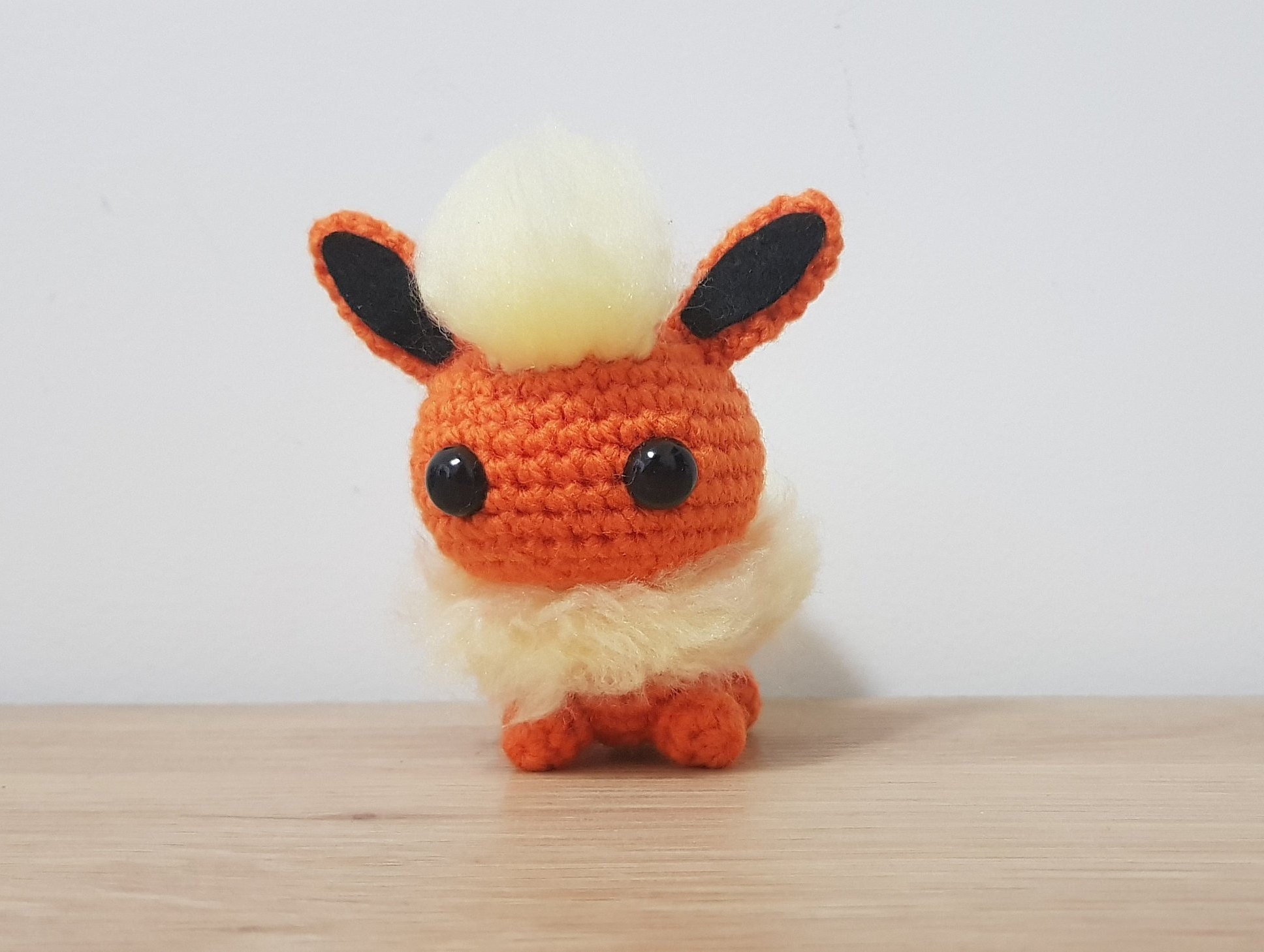 Flareon Amigurumi/crochet Stuffed Doll (pokemon Inspired Amigurumi ...