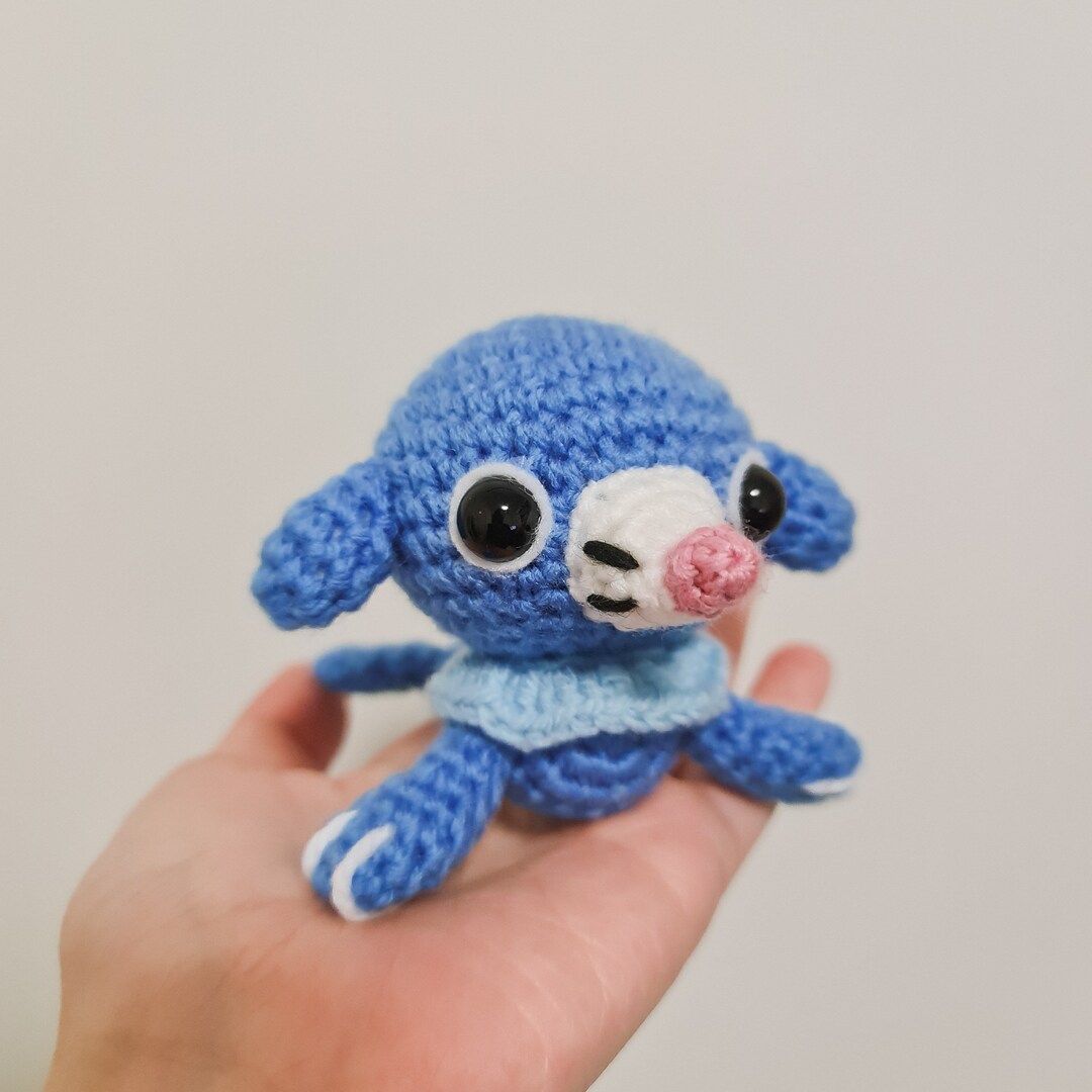 Popplio Amigurumi/crochet Stuffed Doll (pokemon Inspired Amigurumi ...
