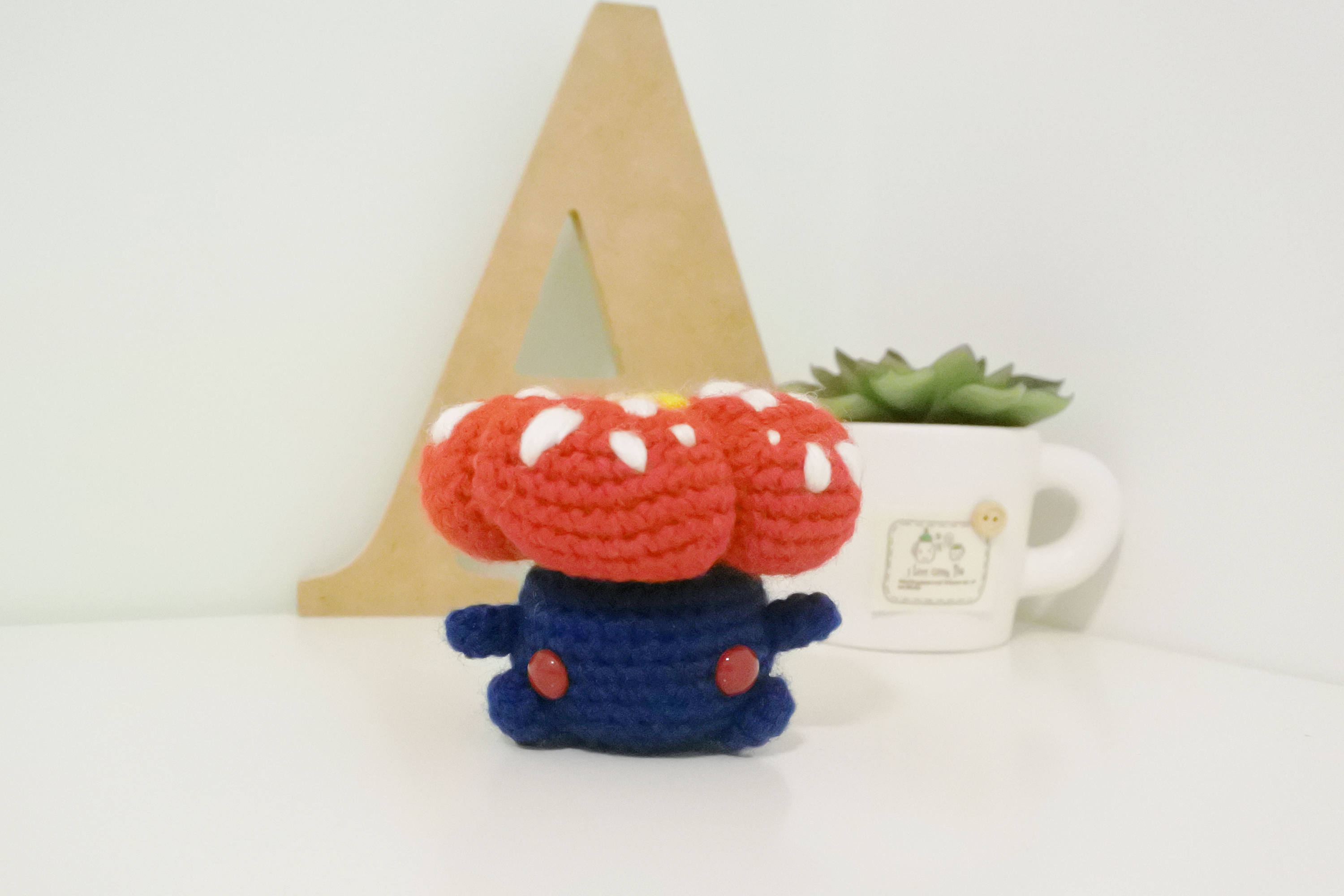 Vileplume Amigurumi/crochet Stuffed Doll pokemon Inspired | Etsy