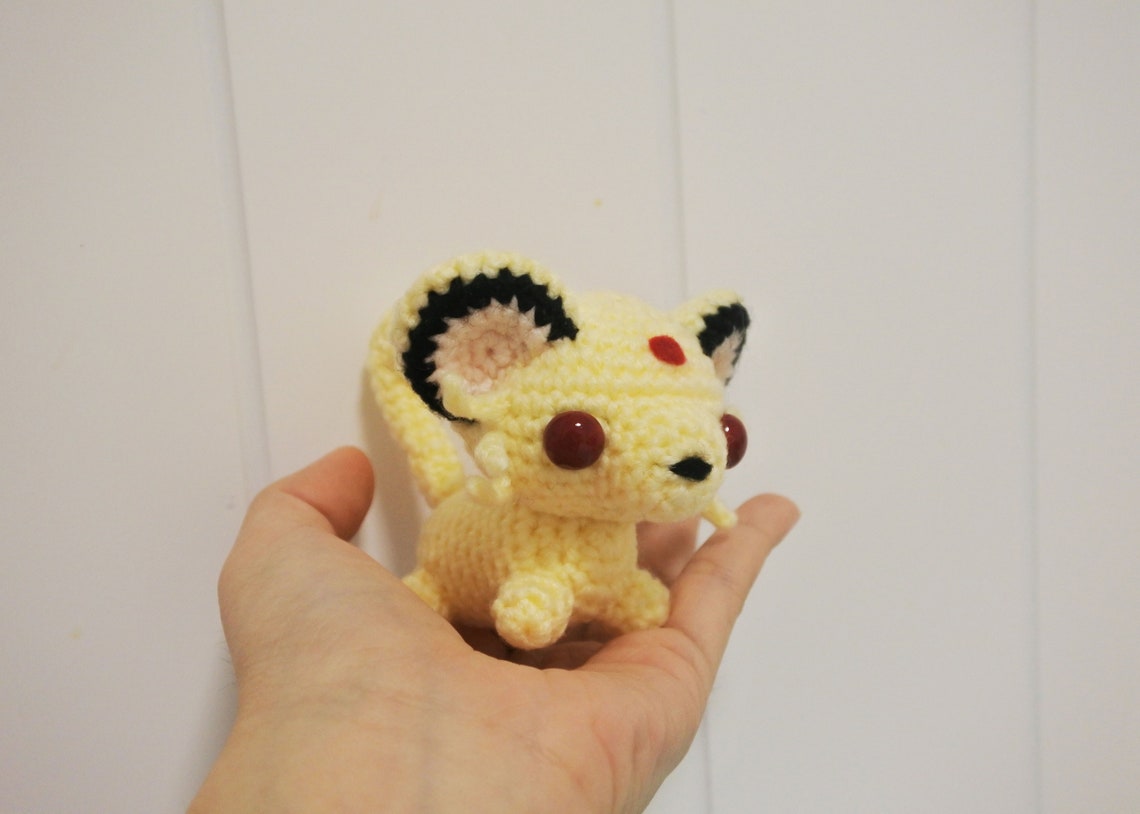 Persian Amigurumi/crochet Stuffed Doll pokemon Inspired - Etsy