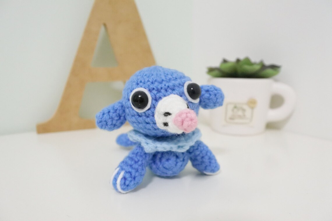 Rowlet Litten Popplio Amigurumi alola Starter Pack pokemon - Etsy