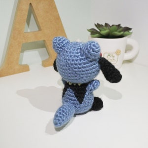 Riolu Amigurumi/crochet Stuffed Doll pokemon Inspired | Etsy Australia