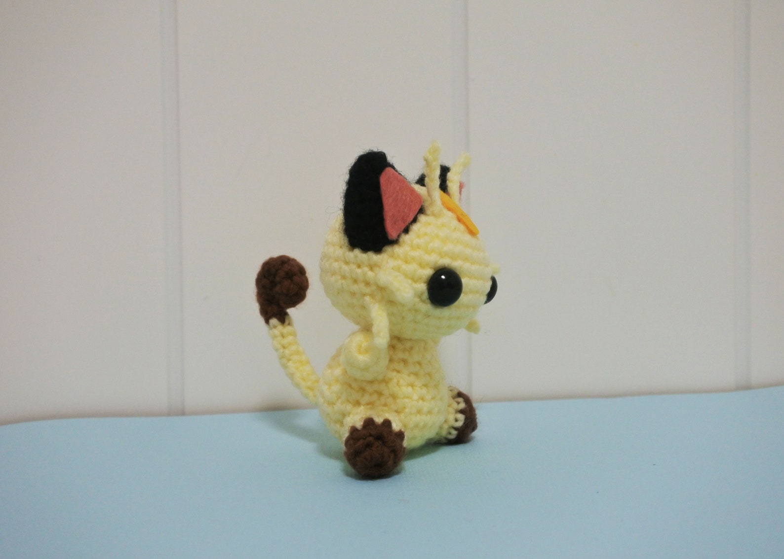 Meowth Amigurumi/Crochet Stuffed Doll Pokemon Inspired | Etsy