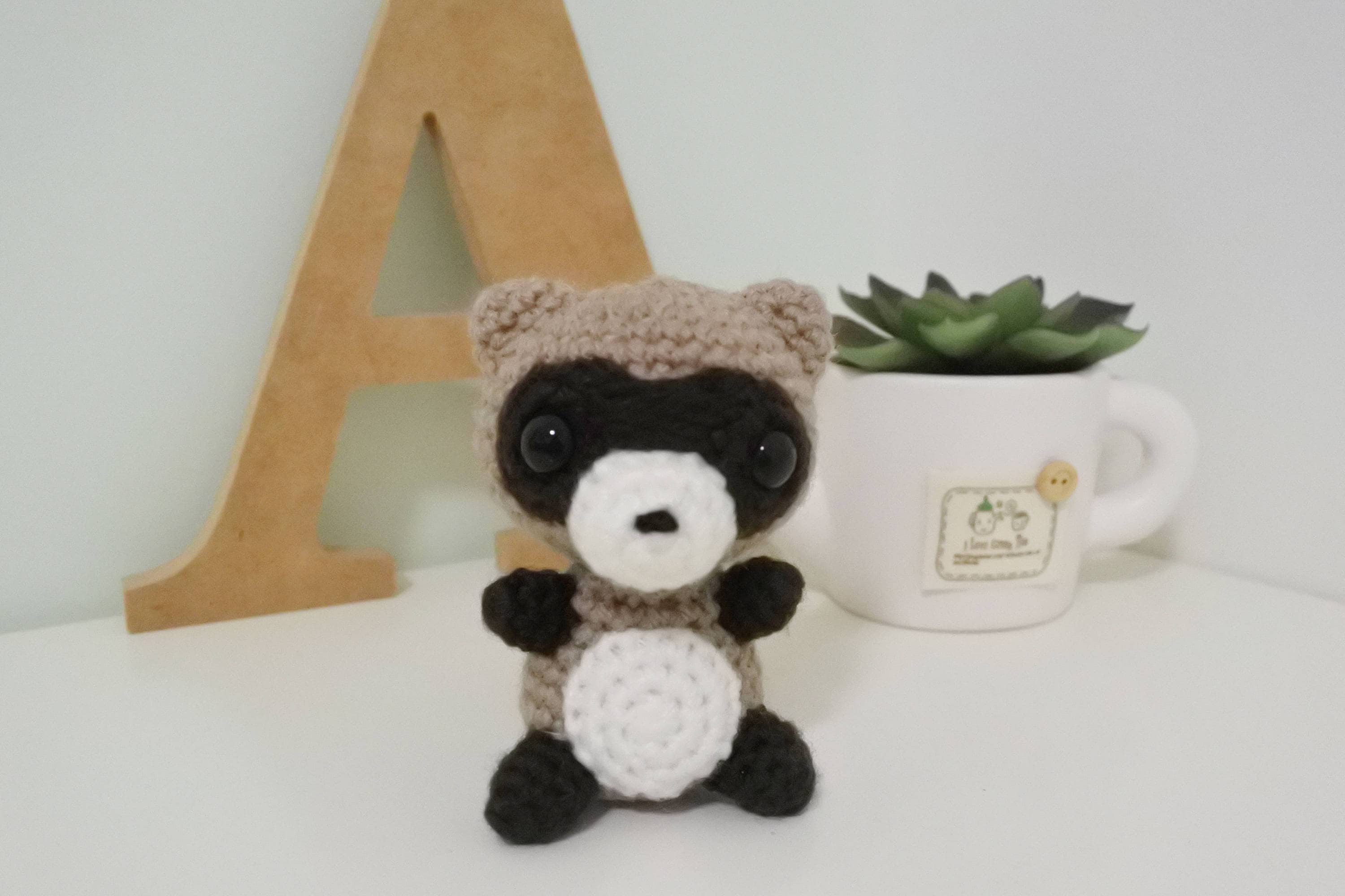 Taka the Tanuki Amigurumi/crochet Doll | Etsy