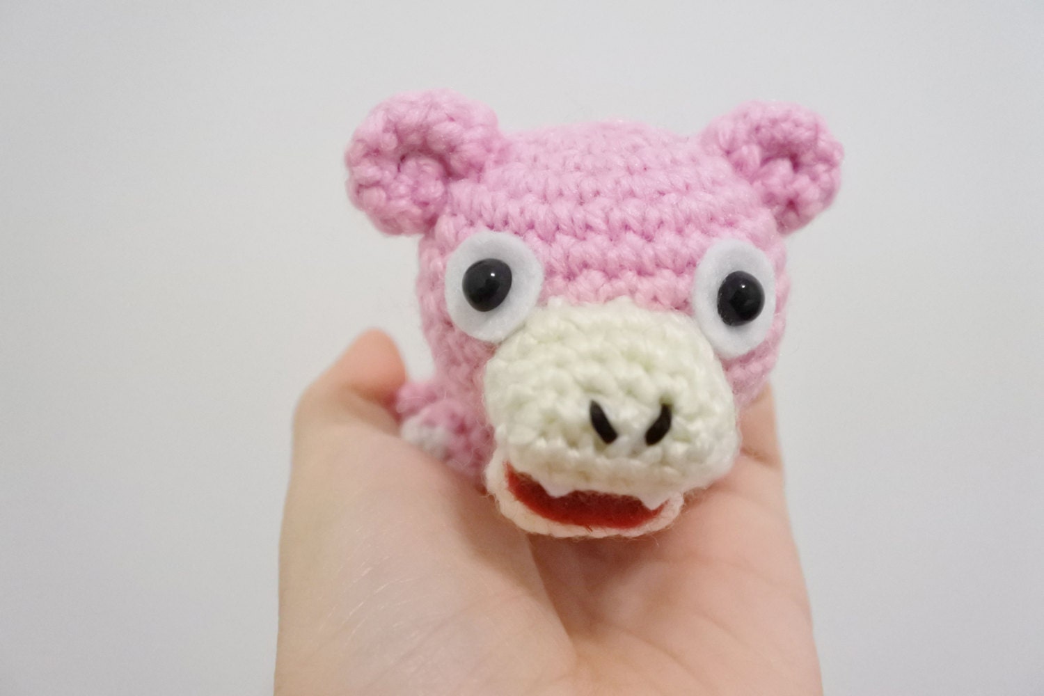 Slowpoke Amigurumi/Crochet Stuffed Doll Pokemon Inspired | Etsy