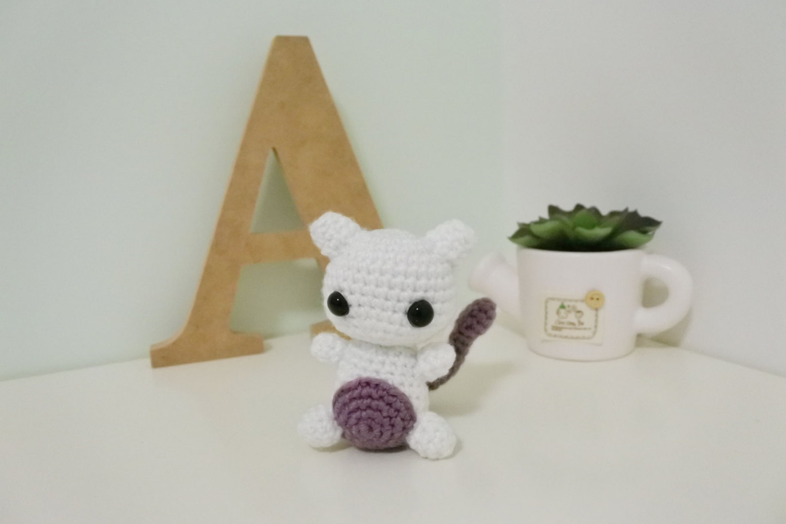 Mewtwo Amigurumi/crochet Stuffed Doll pokemon Inspired - Etsy Australia