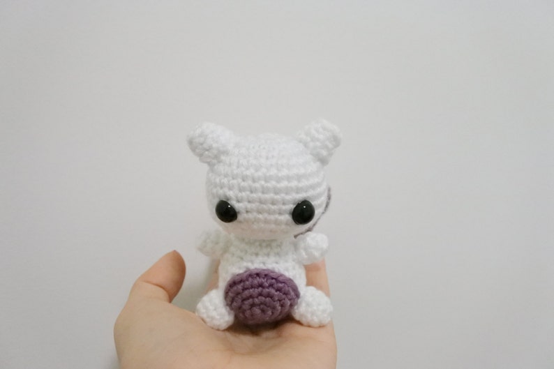 Mewtwo Amigurumi/crochet Stuffed Doll pokemon Inspired - Etsy Australia