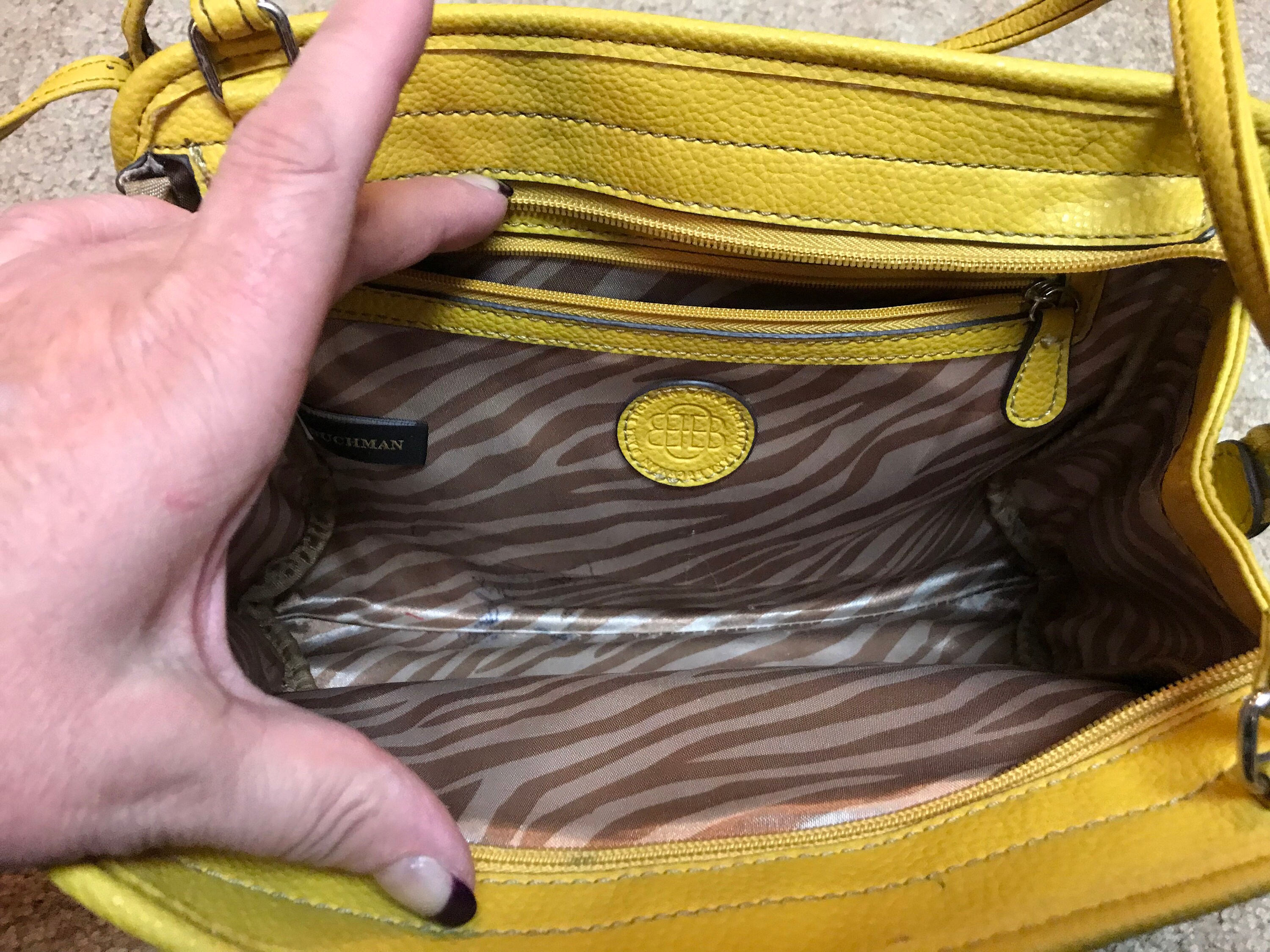 Yellow Faux Leather Purse . Golden Rod Yellow. Purse . Single Shoulder ...