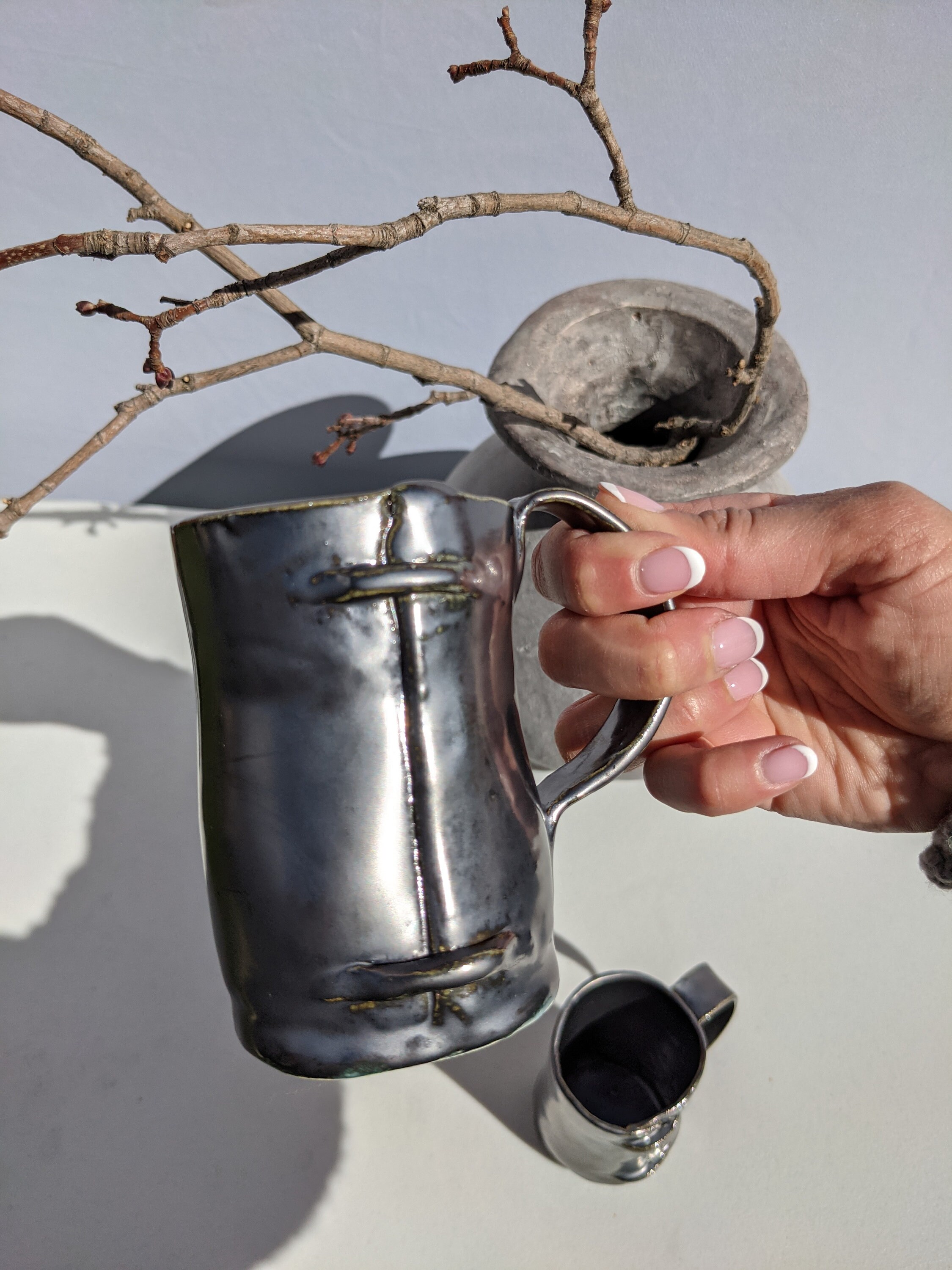 Medieval Metallic Mugs - Etsy