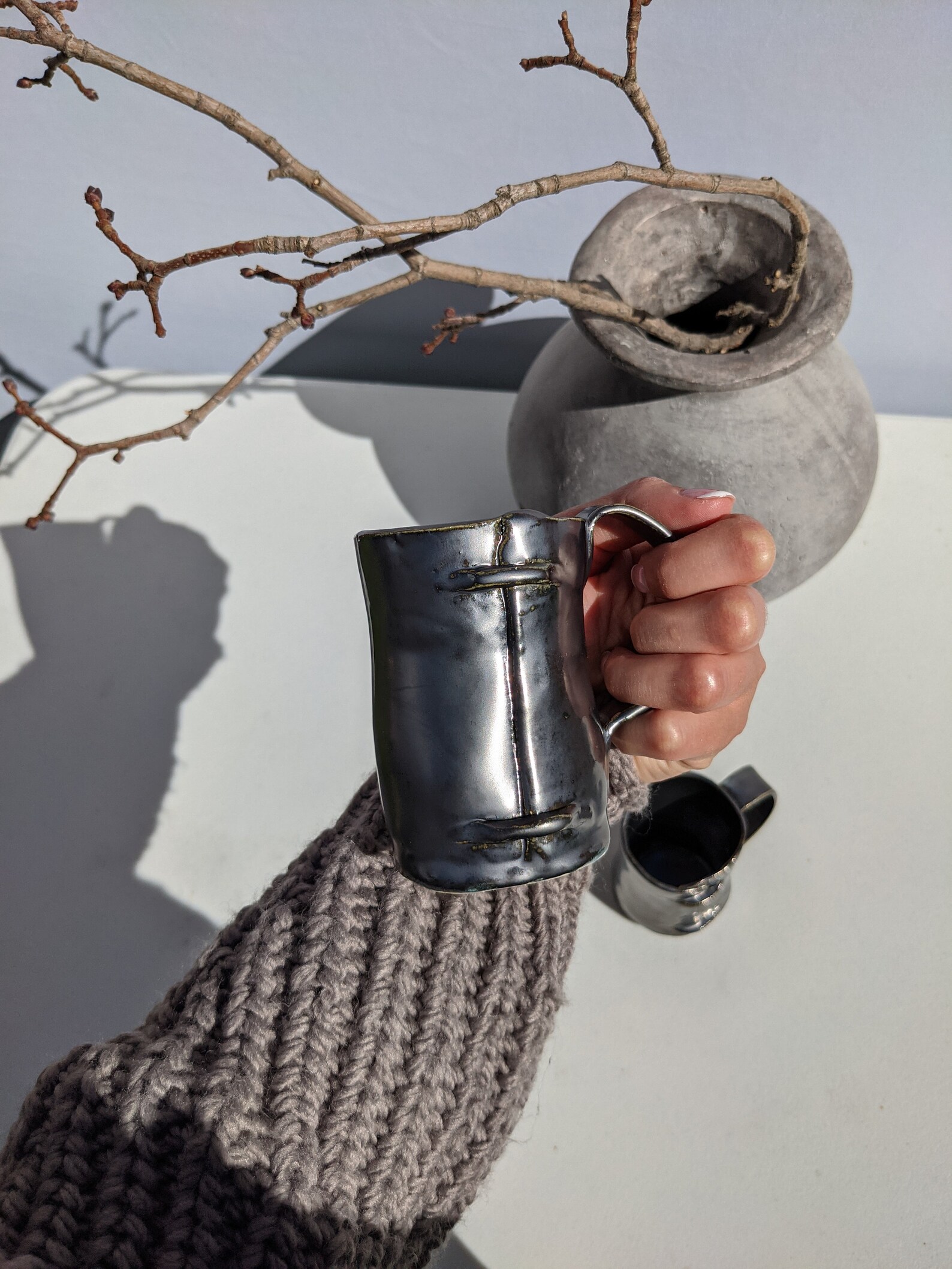 Medieval Metallic Mugs - Etsy