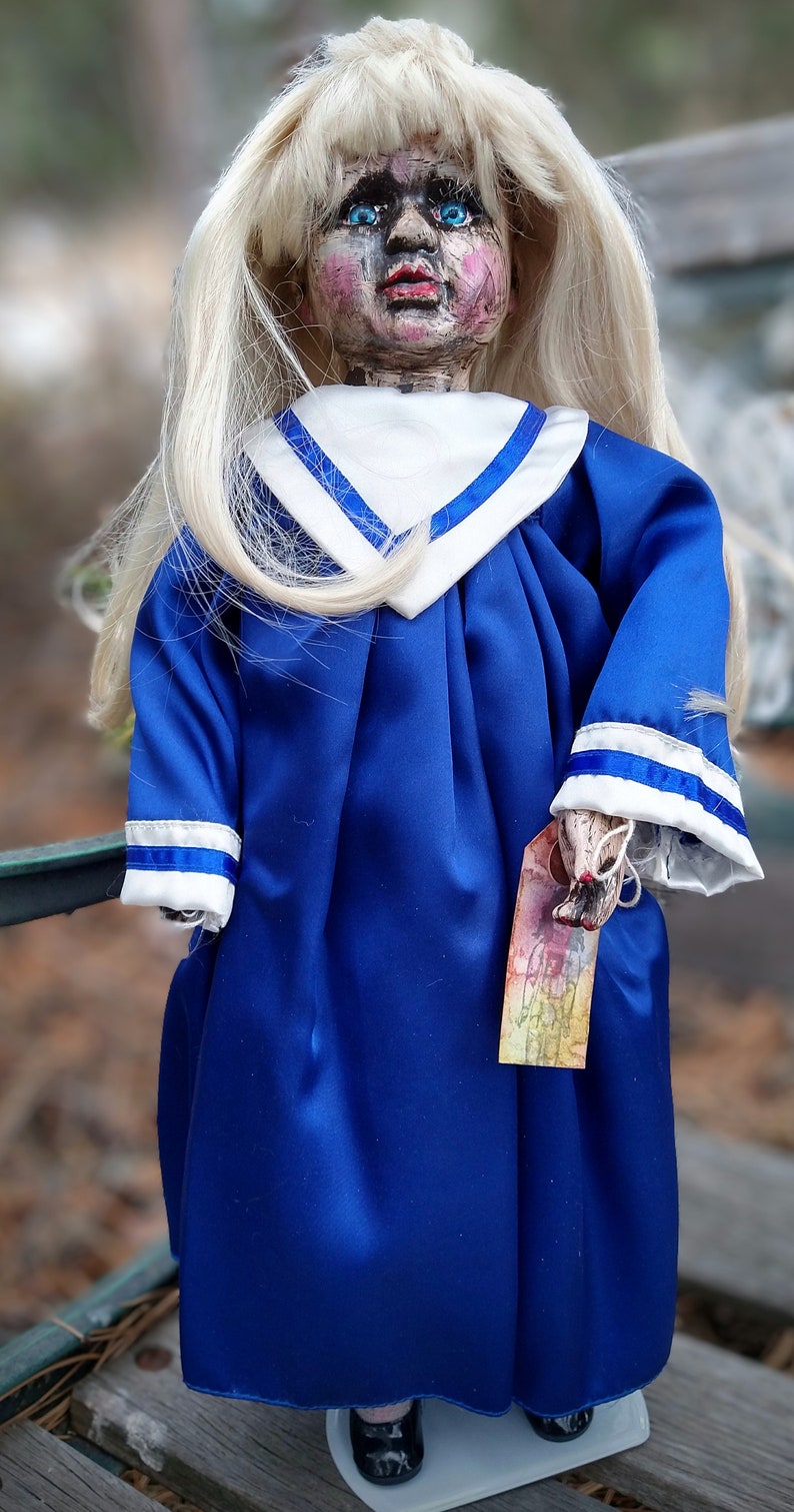 Creepy Doll Altered Doll Art Doll Horror Halloween Gothic Macabre ...