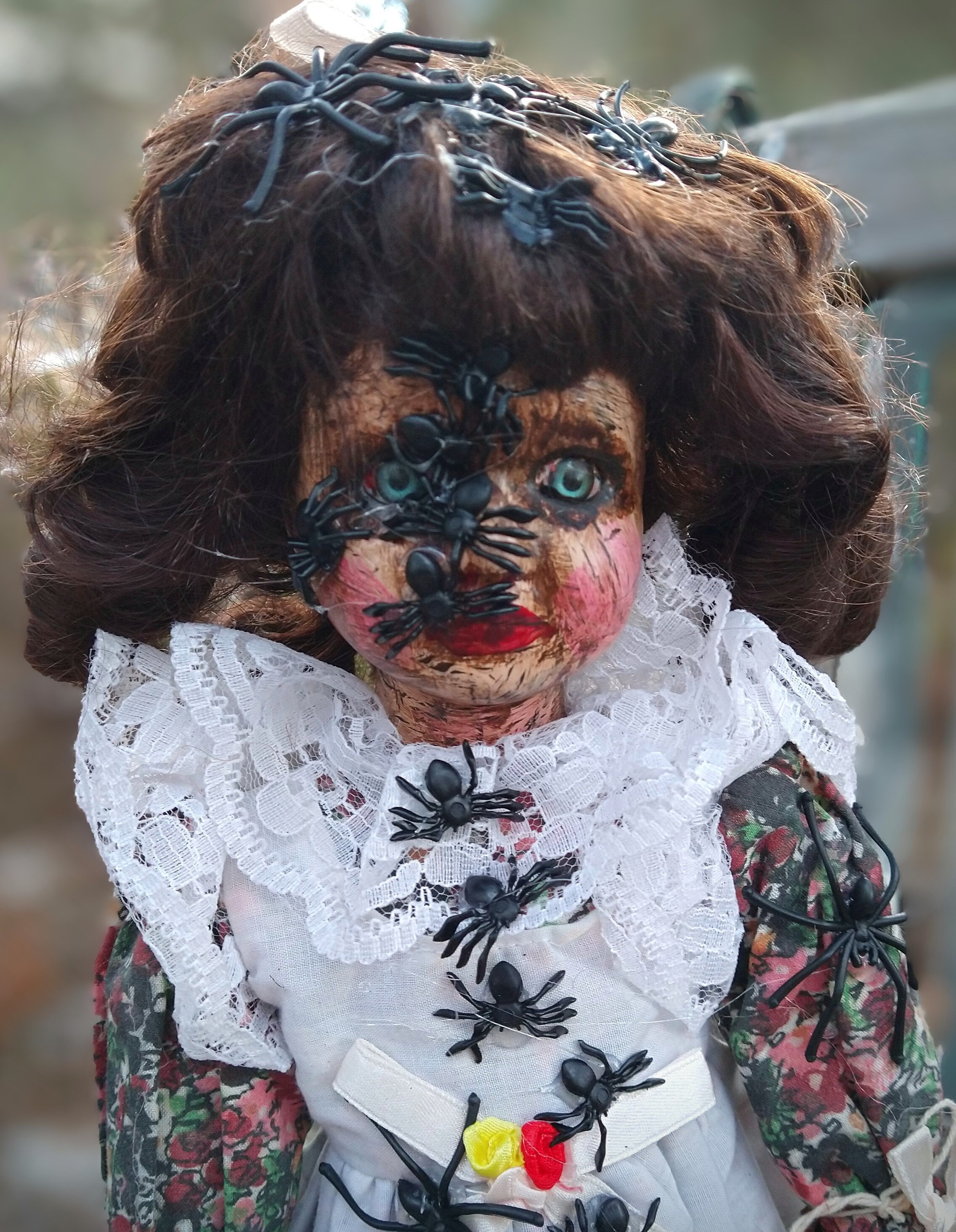 Creepy Doll Altered Doll Art Doll Spooky Gothic Horror Halloween ...