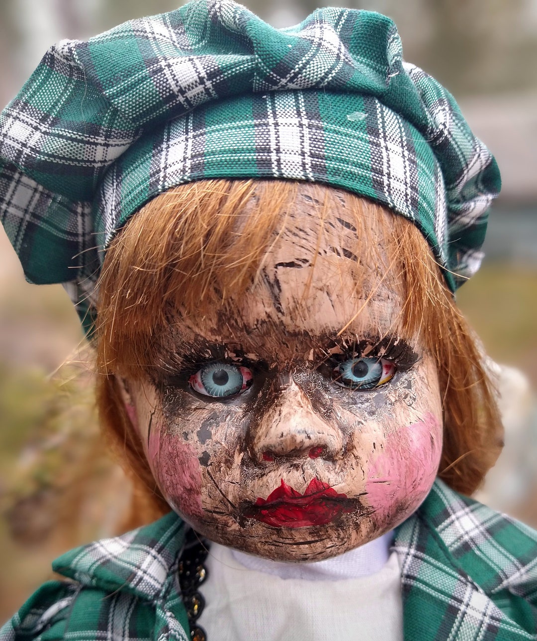 Creepy Doll Horror Halloween Macabre Gothic Spooky Altered Doll Art ...