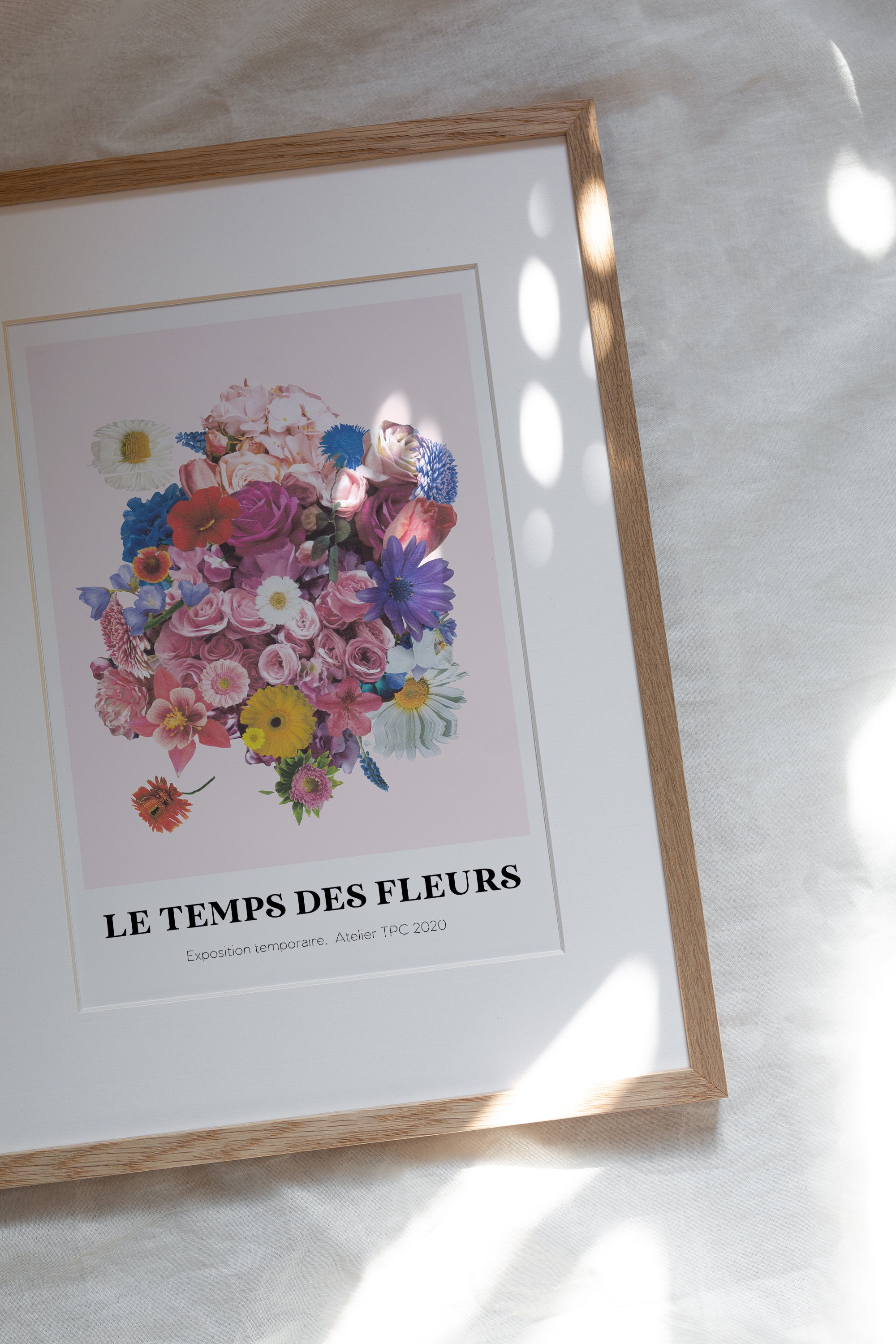 Les Fleurs 2 PRINTABLE Floral Museum Poster Abstract Artwork - Etsy