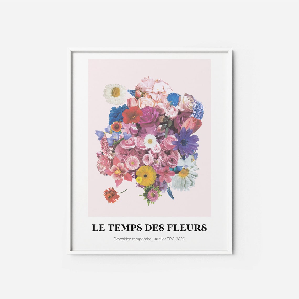 Les Fleurs 2 PRINTABLE Floral Museum Poster Abstract Artwork - Etsy
