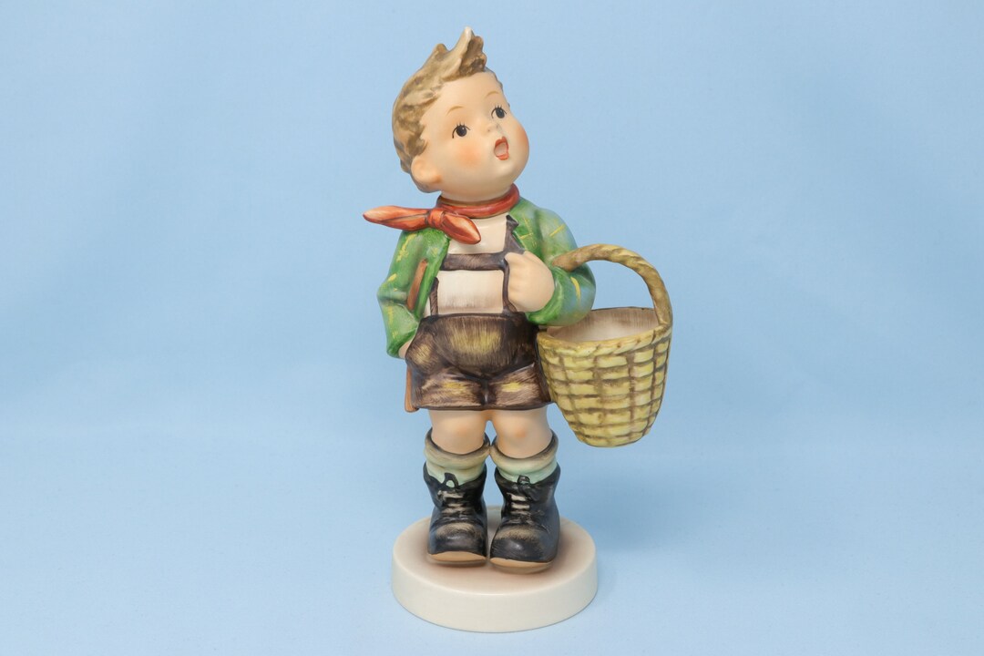 LARGE MINT 7 1/4" Hummel Village Boy Figurine, #51/1, TMK6, Goebel ...