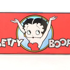NICE 11 3/4" Betty Boop License Plate, Clasy Ldy Betty Boop Art ...