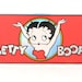 NICE 11 3/4" Betty Boop License Plate, Clasy Ldy Betty Boop Art ...