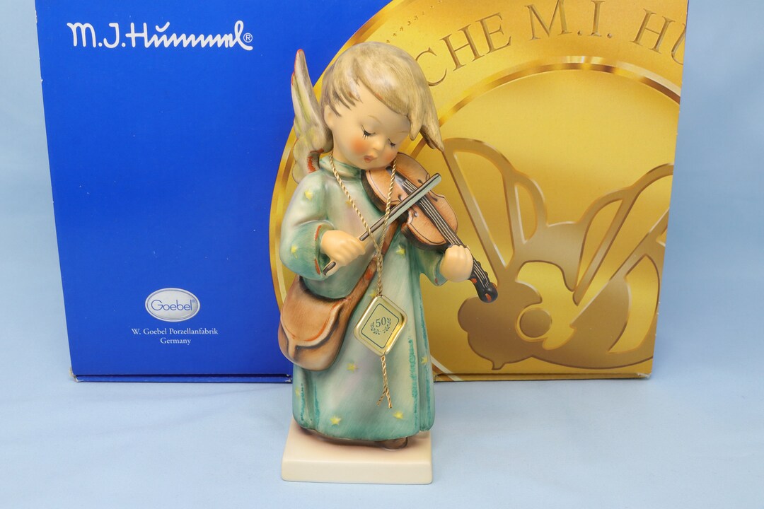 PERFECT IN BOX 7 Hummel Celestial Musician 188, TMK8, Angel Boy Playing ...