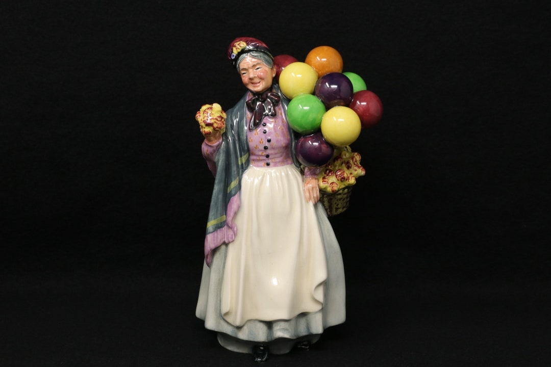 Royal Doulton Figurine, MINT 8 3/4 Royal Dalton Biddy Pennyfarthing, HN ...