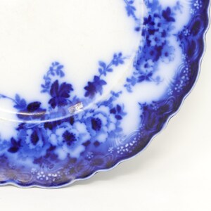 AS IS (small Chips) 7 3/4" Alfred Meakin Flow Blue Devon Plate, Antique ...