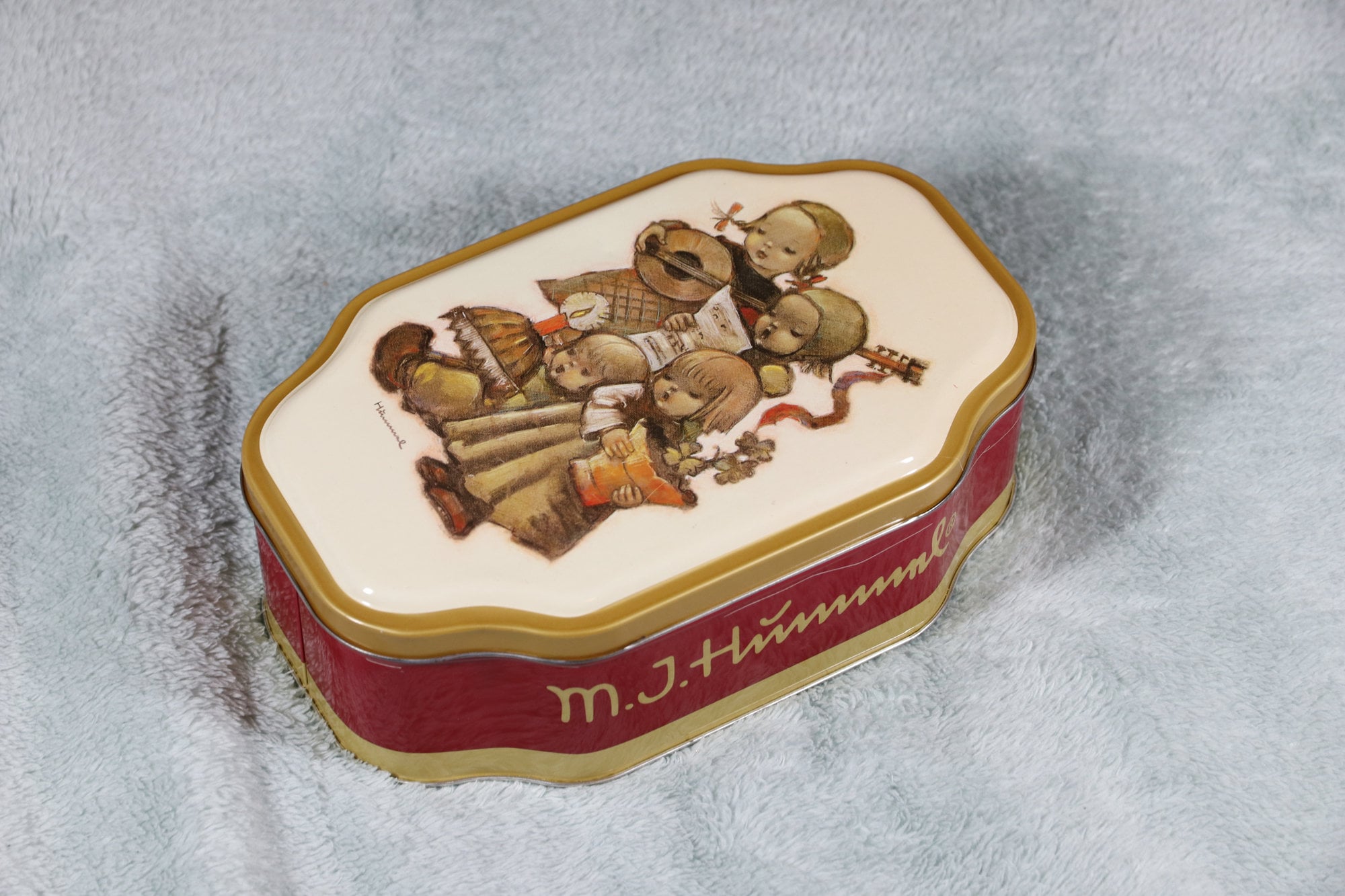 Vintage Hummel Tin Box Hummel Style Singing Children - Etsy