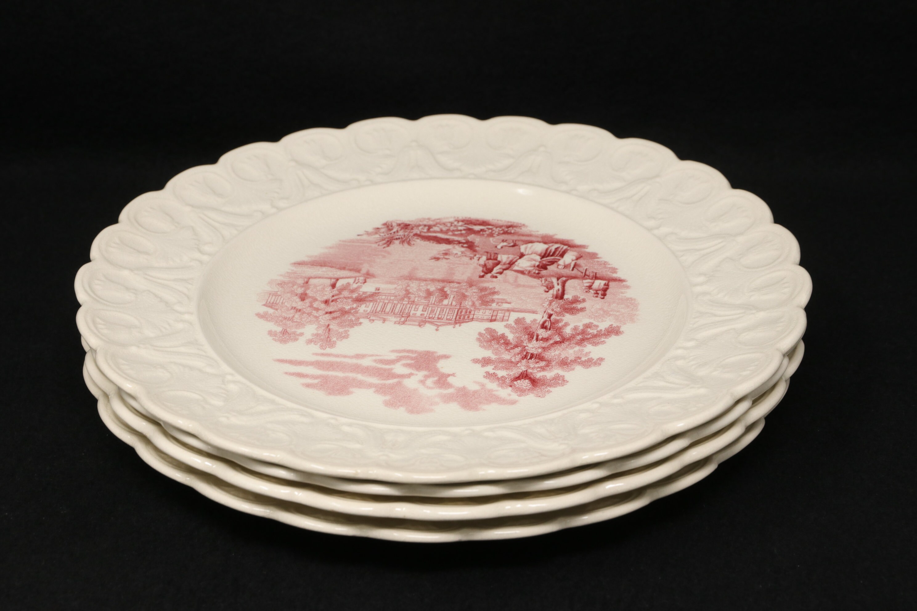 SET OF 4 Buckingham Palace Dinner Plates Royal Couldon - Etsy