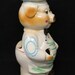 10 Mid Century Pig Chef Figural Spoon Holder, Ceramic Figurine, Fun Mid ...